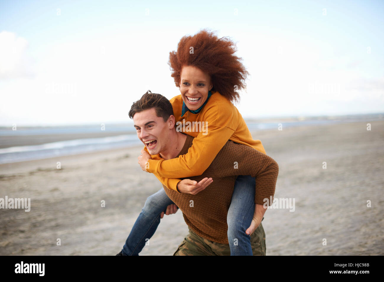 Piggyback time hi-res stock photography and images - Alamy