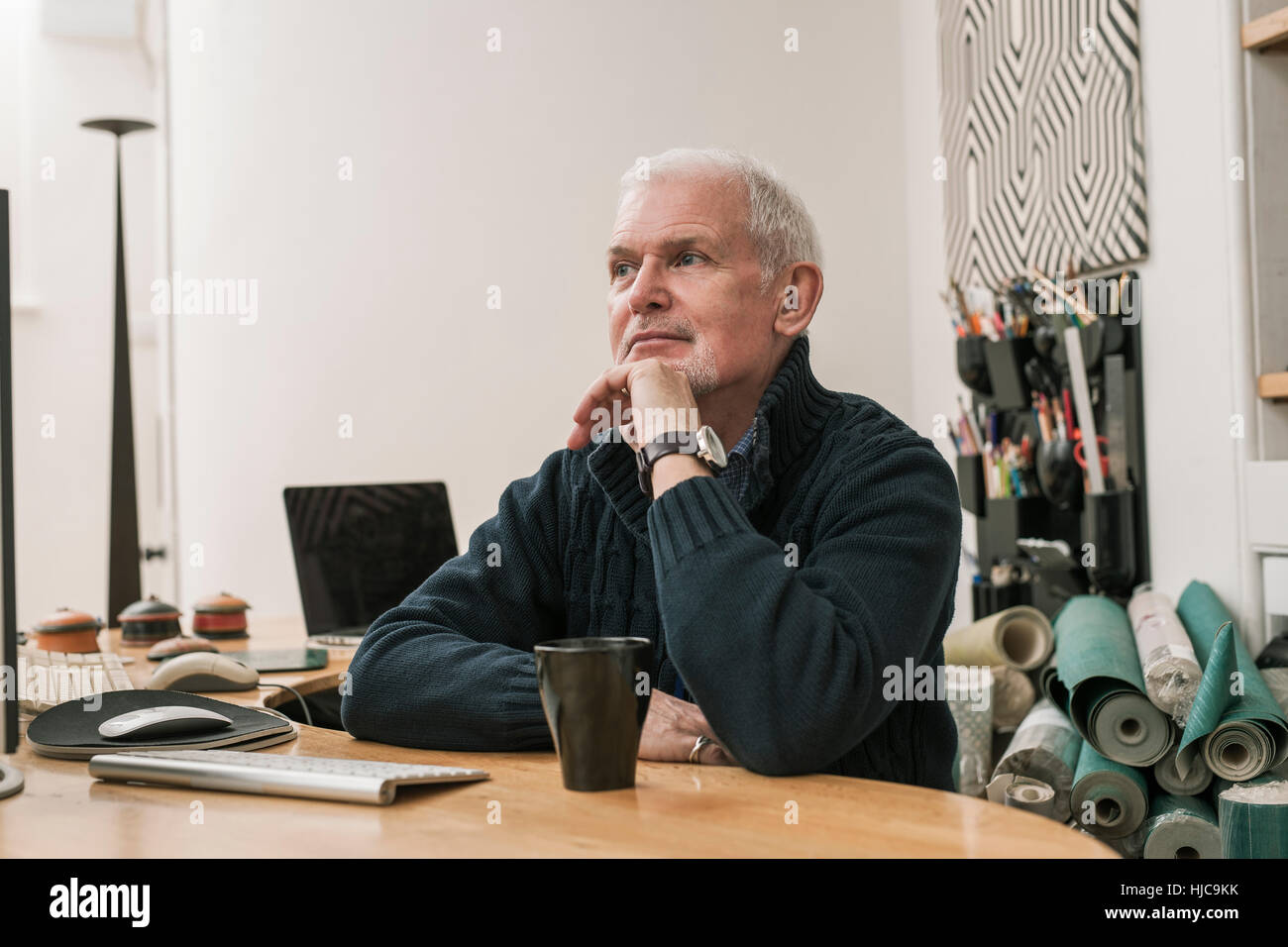 Daydreaming At Work High Resolution Stock Photography and Images - Alamy