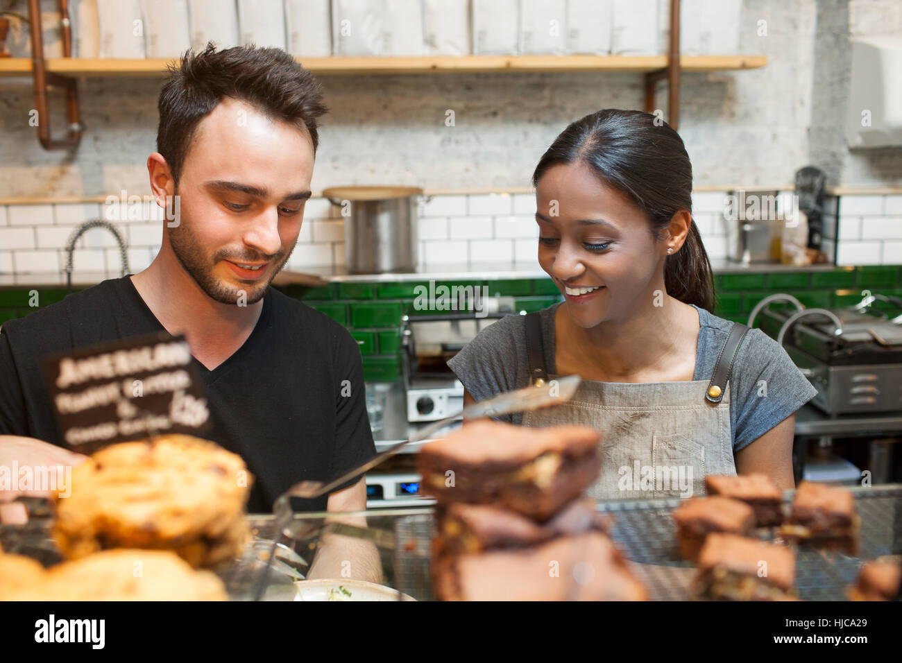 Waitress cafe london hi-res stock photography and images - Alamy