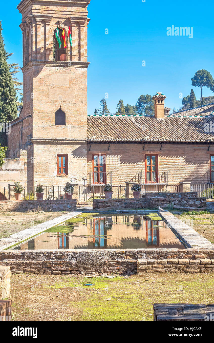 The Parador Alhambra Palace Granada Andalucia Spain Stock Photo - Alamy