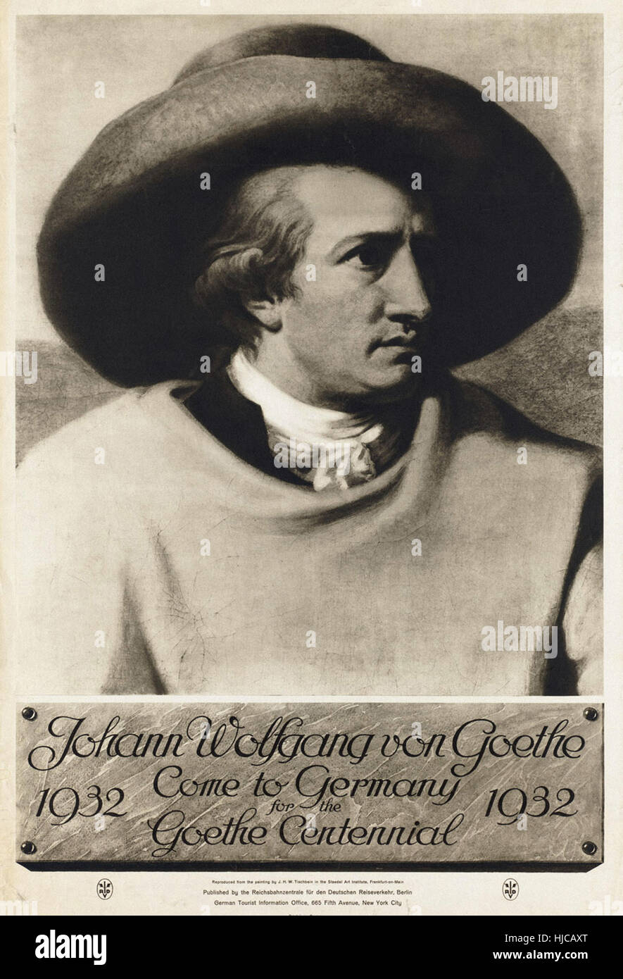 Johann Wolfgang von Goethe. Come to Germany for the Goethe Centennial ...