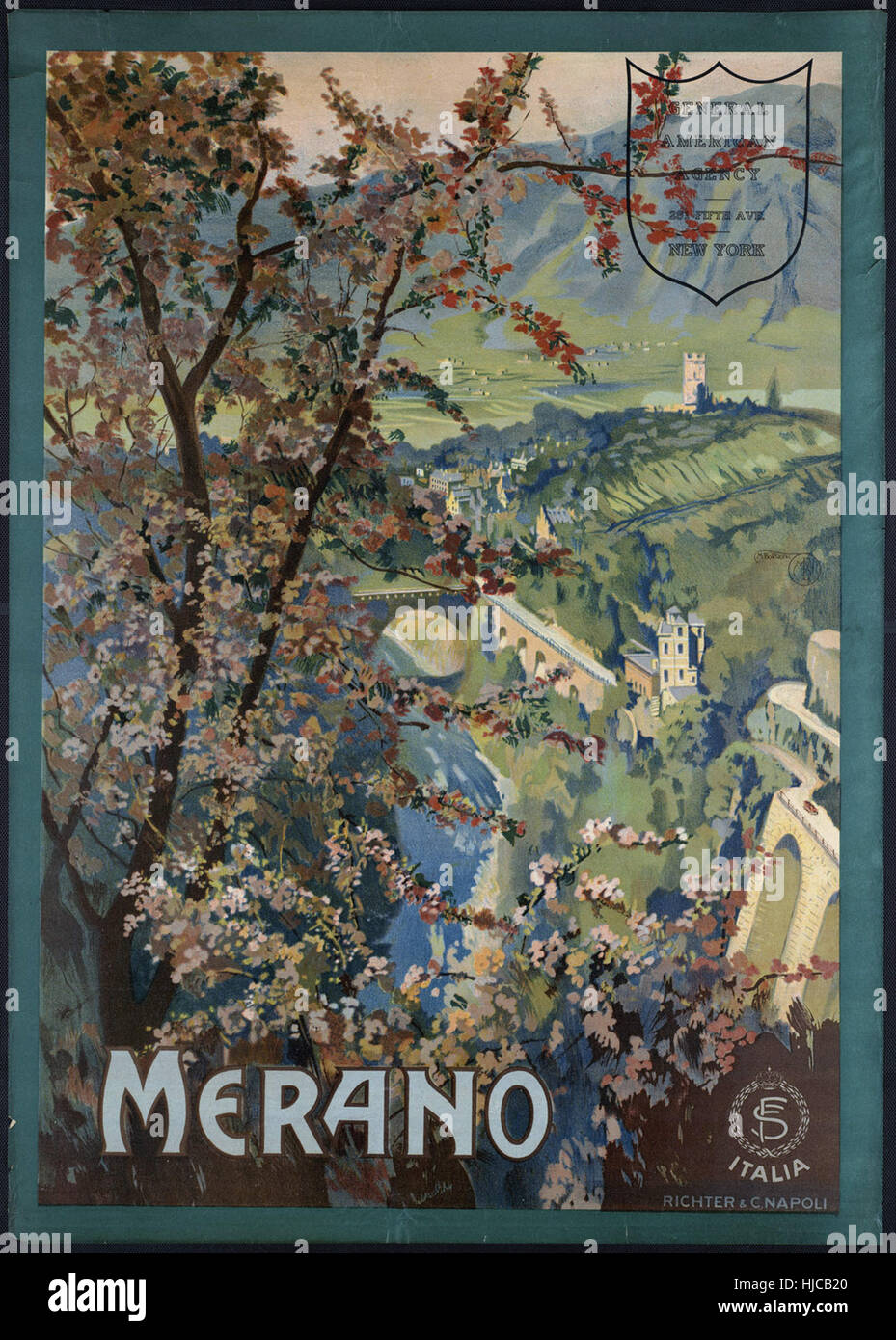 1940s travel poster hi-res stock photography and images - Alamy