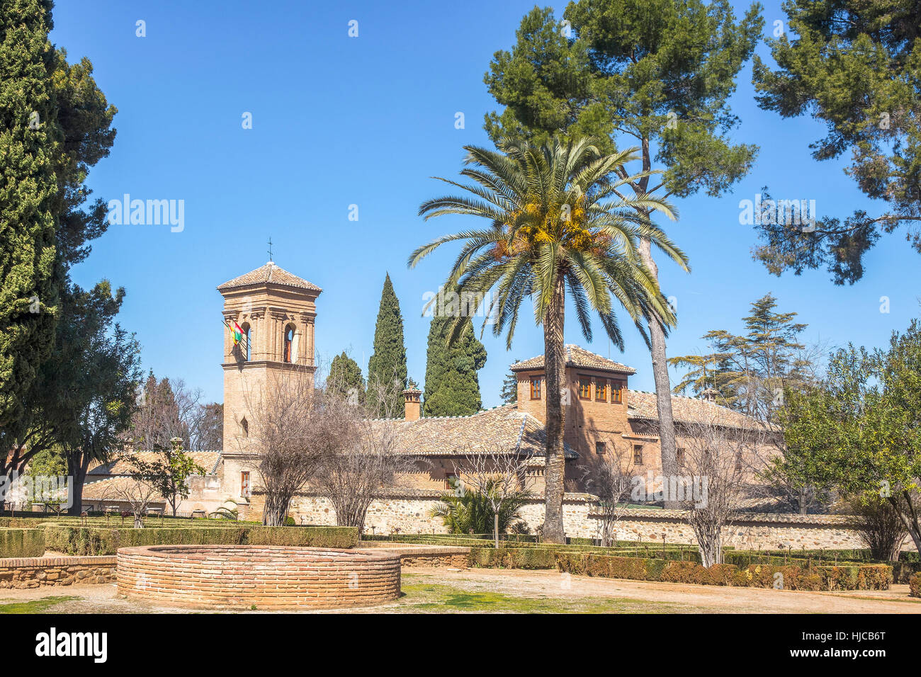 The Parador Alhambra Palace Granada Andalucia Spain Stock Photo - Alamy