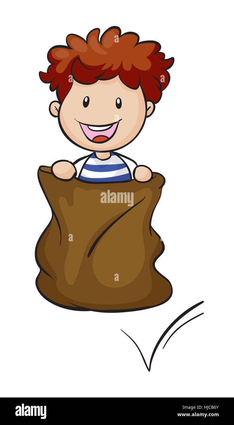 Burlap sack race hi-res stock photography and images - Alamy