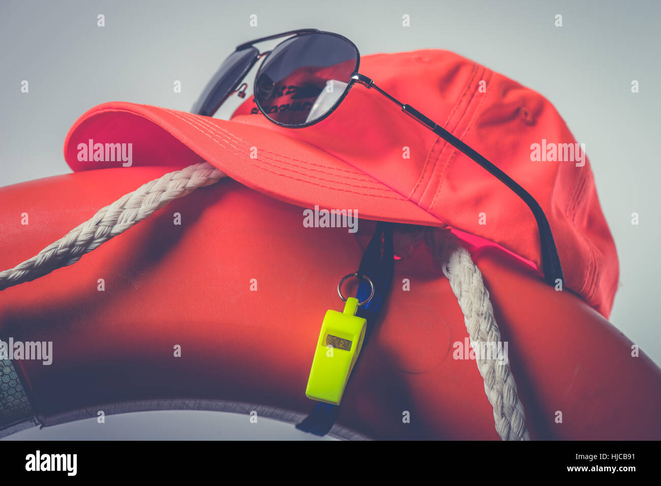 Lifeguard hat hi-res stock photography and images - Alamy