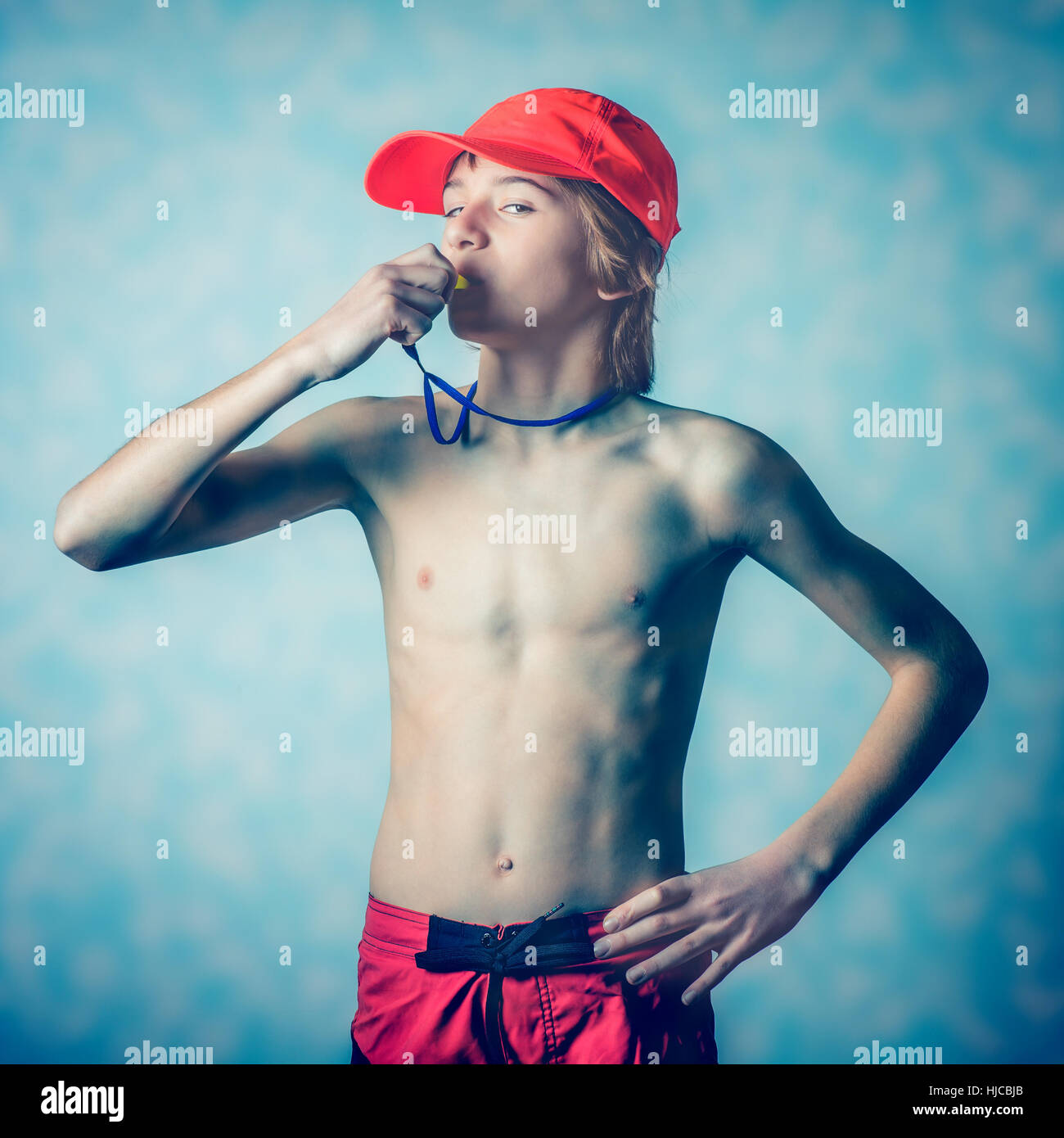 Lifeguard Boy High Resolution Stock Photography and Images - Alamy