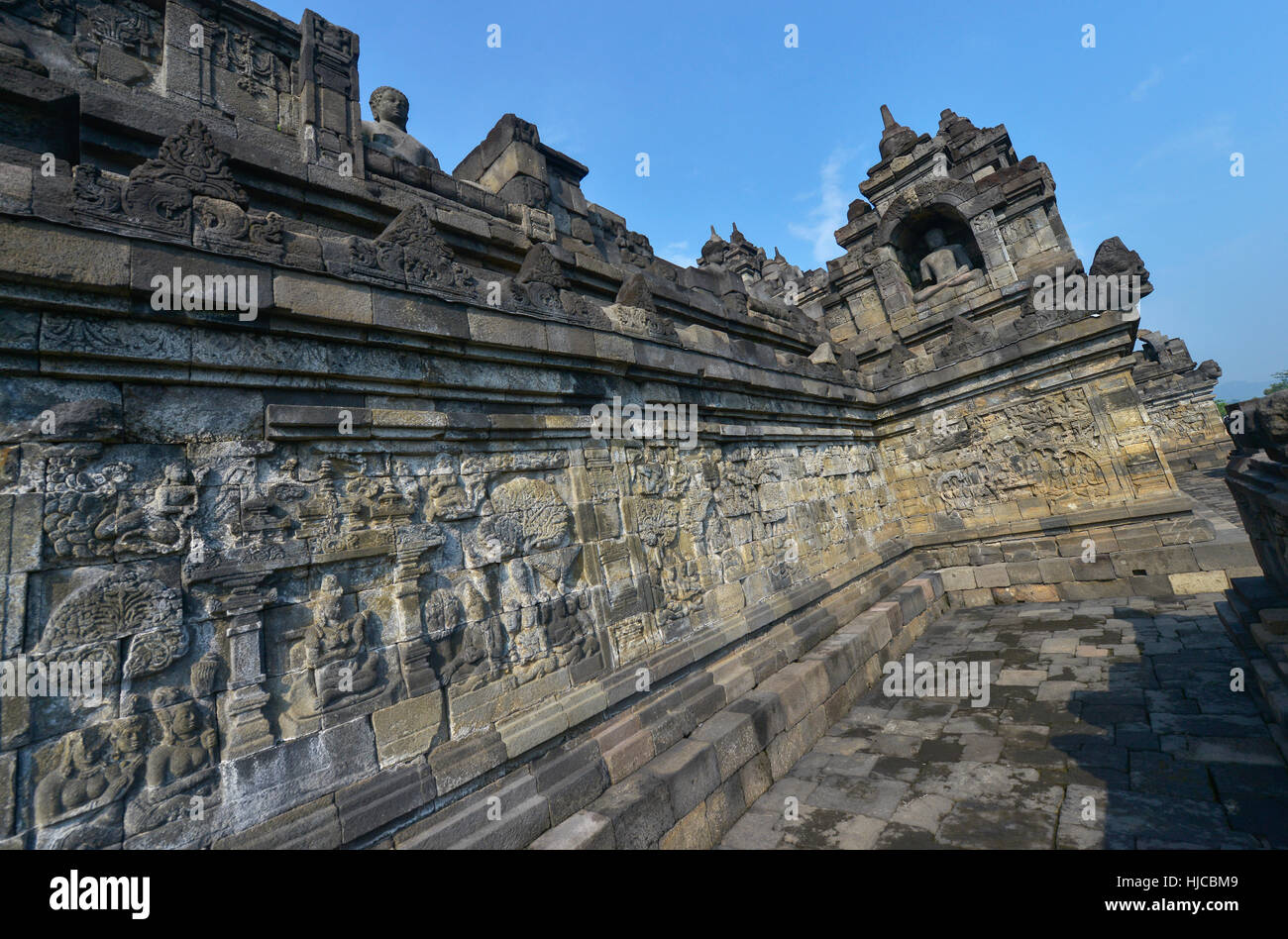 Borobudur temple in Yogyakarta, Java, Indonesia Stock Photo - Alamy