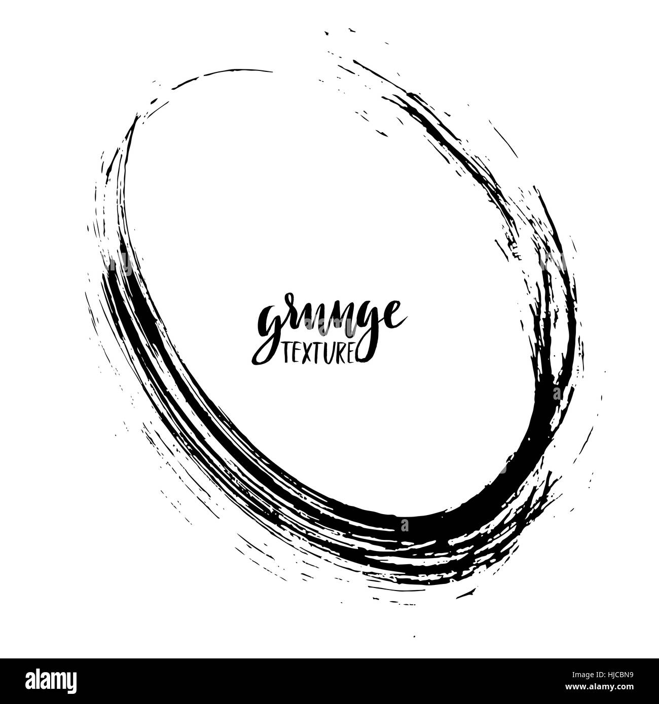 Grunge vector frame. Watercolor background. Hand drawn texture ...