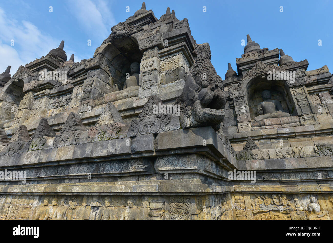 Borobudur temple in Yogyakarta, Java, Indonesia Stock Photo - Alamy