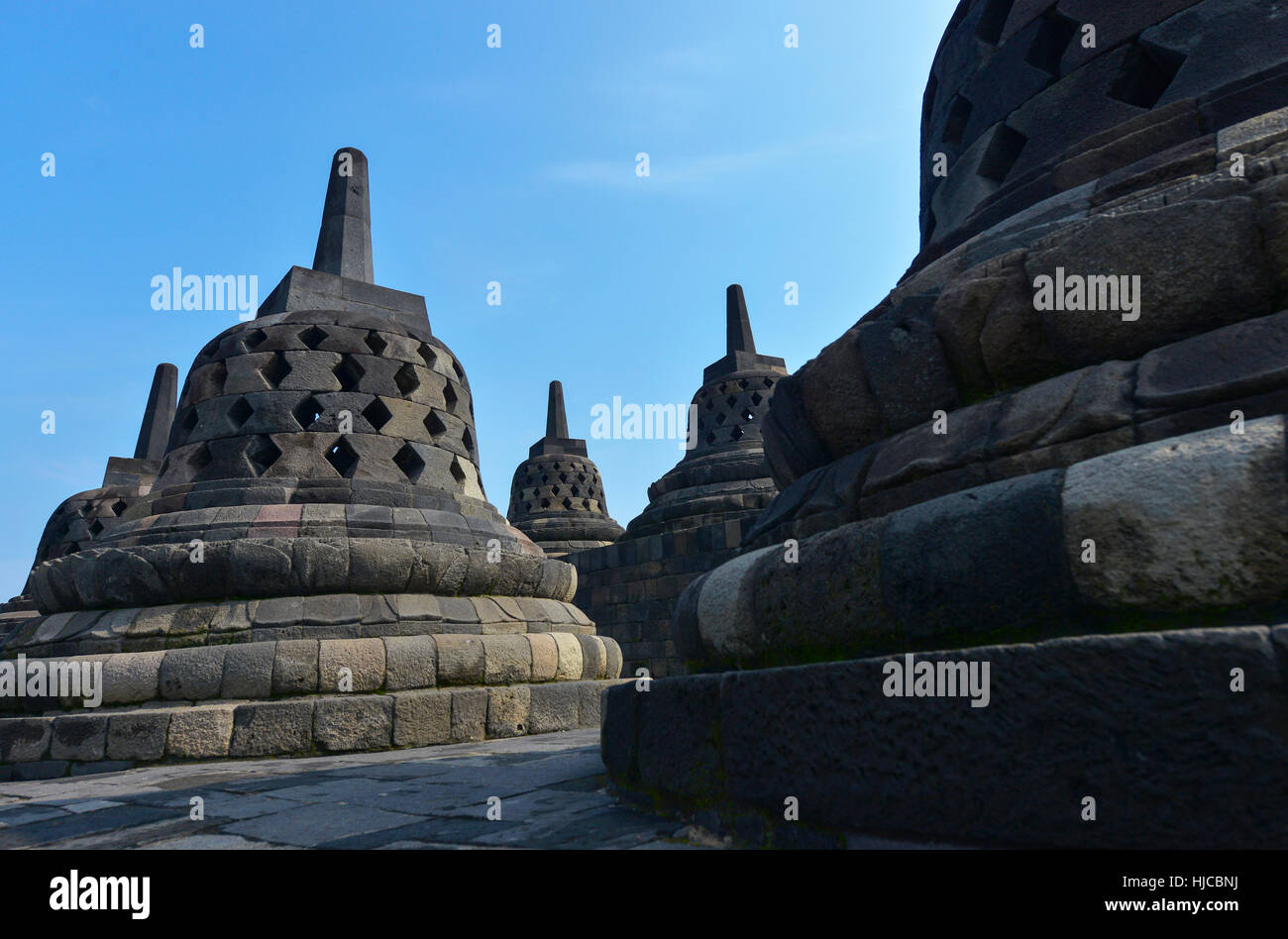 Borobudur temple in Yogyakarta, Java, Indonesia Stock Photo - Alamy