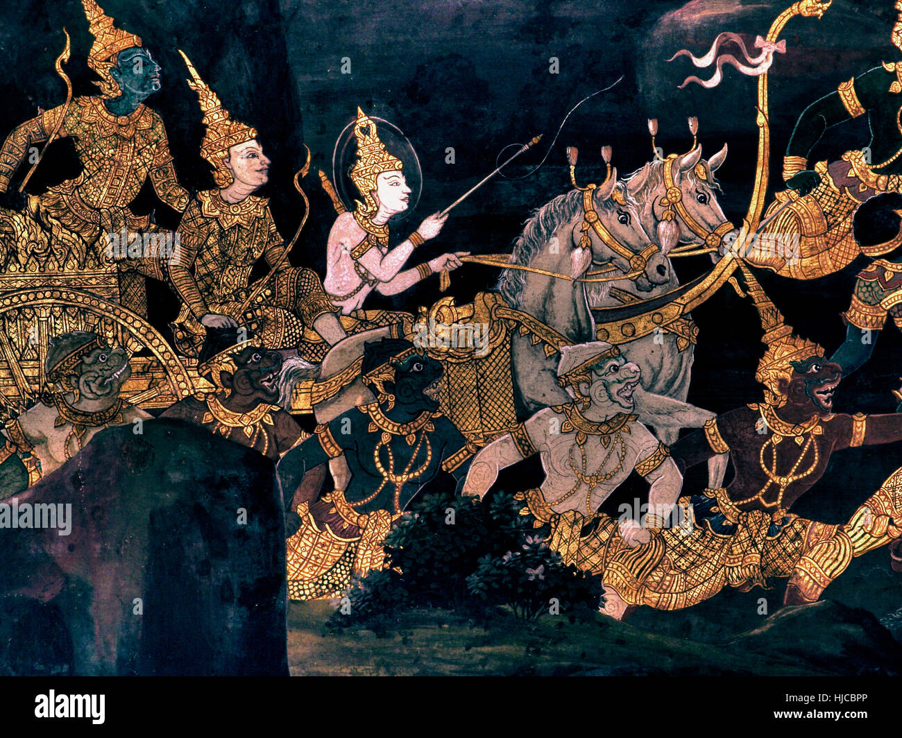 Arjuna chariot hi-res stock photography and images - Alamy