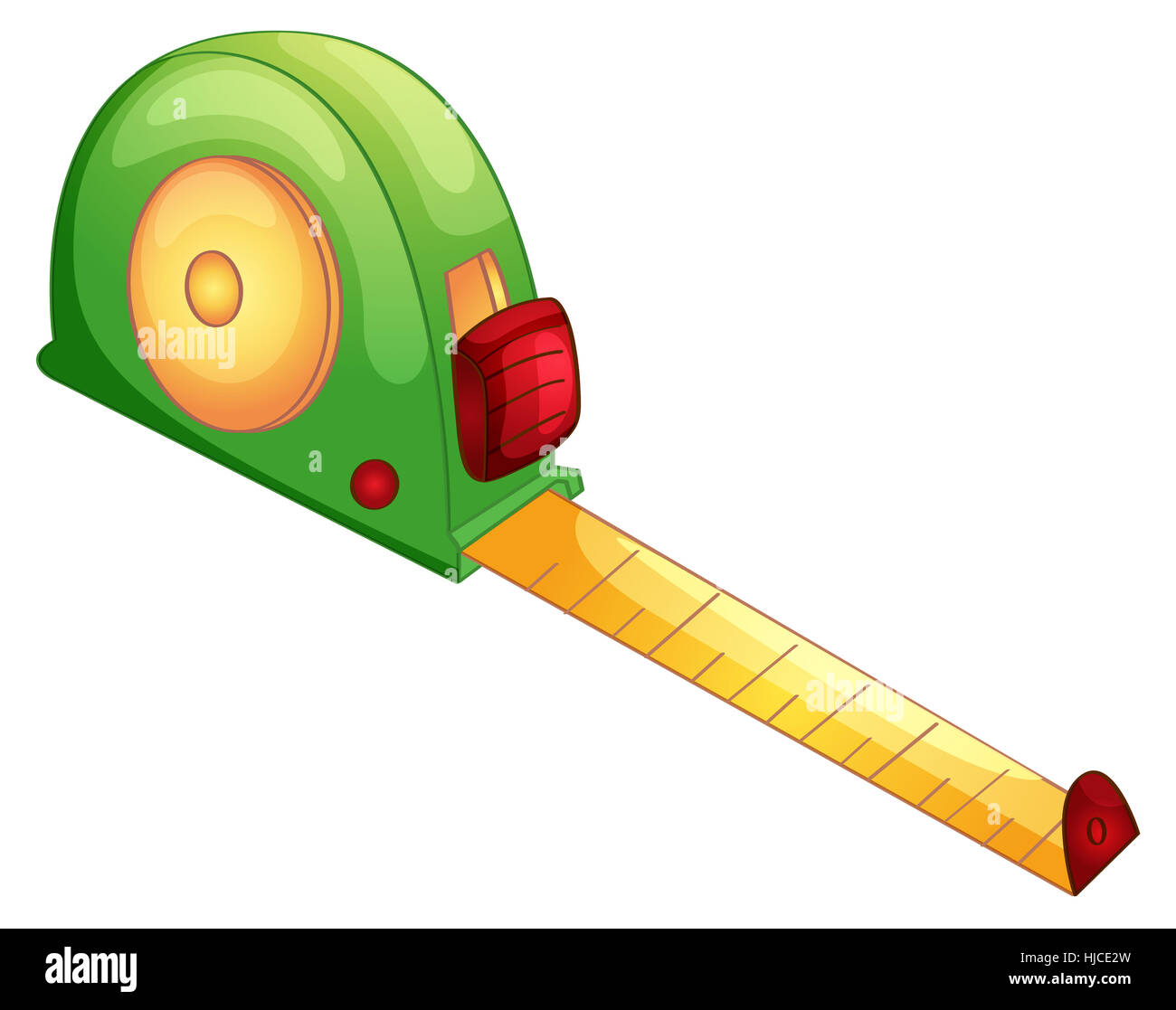 tool, object, isolated, hardware, green, distance, measured, sured ...