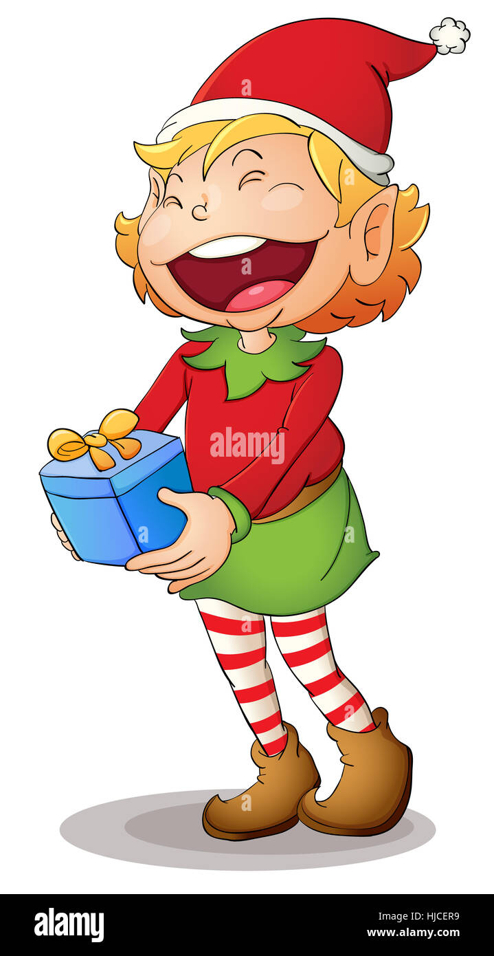 Santas elves Cut Out Stock Images & Pictures - Alamy