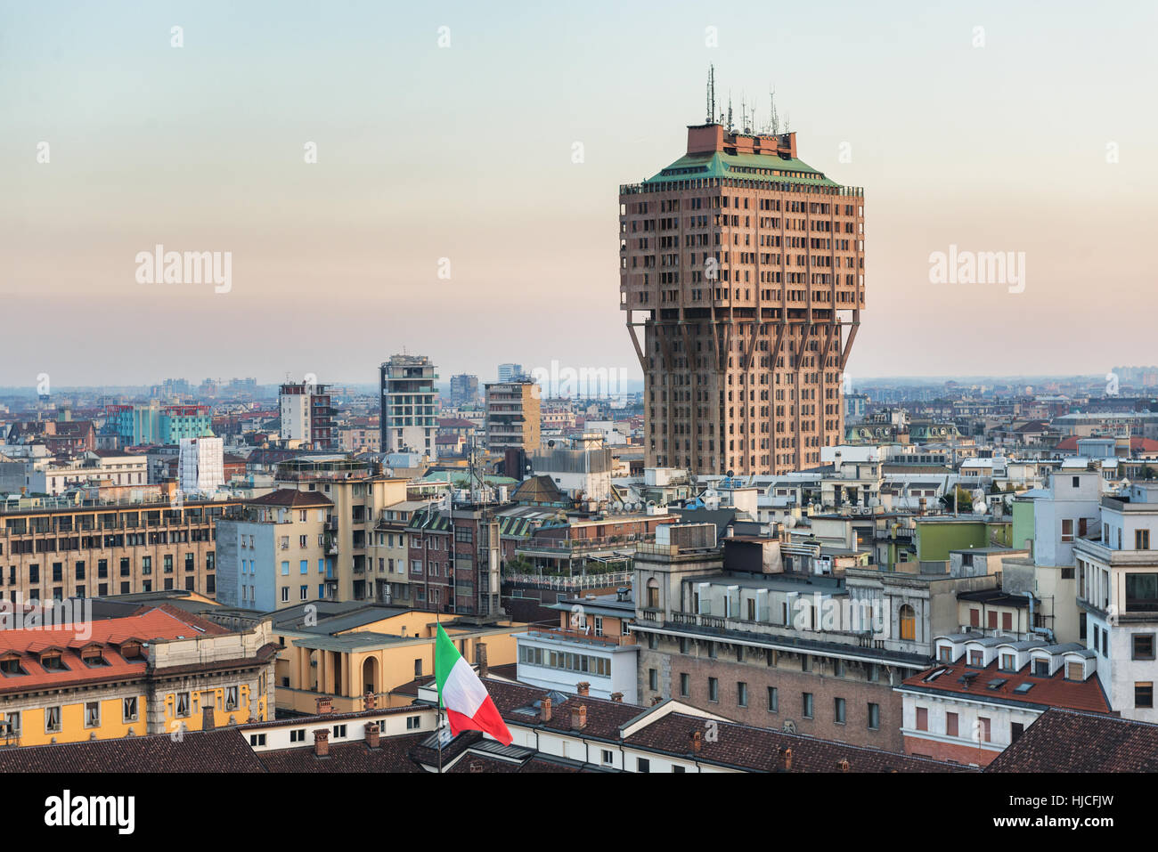 Cityscape of Milan, Italy Stock Photo - Alamy