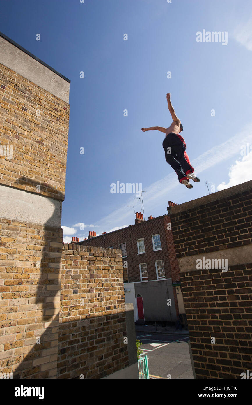 Roof jump hi-res stock photography and images - Alamy