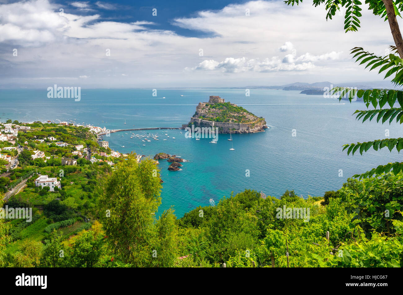 Aerial view of ischia hi-res stock photography and images - Alamy