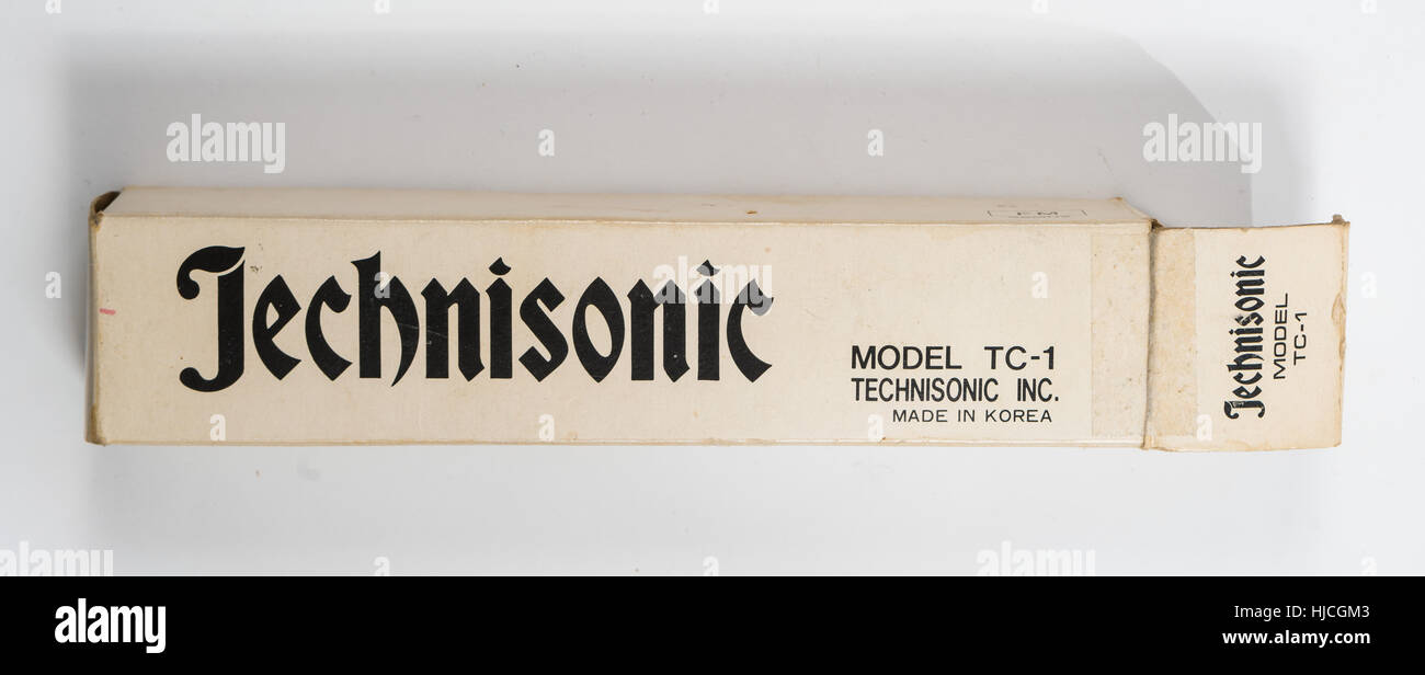 Technisonic Boombox Remote - Original Packaging Stock Photo - Alamy