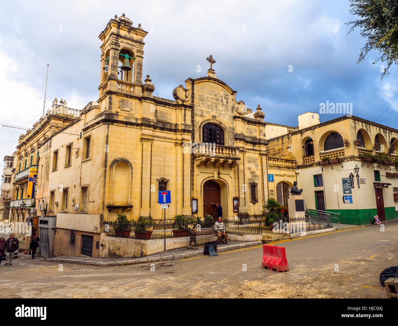 Church of St. James in Independence Square - Victoria, Gozo, Malta ...