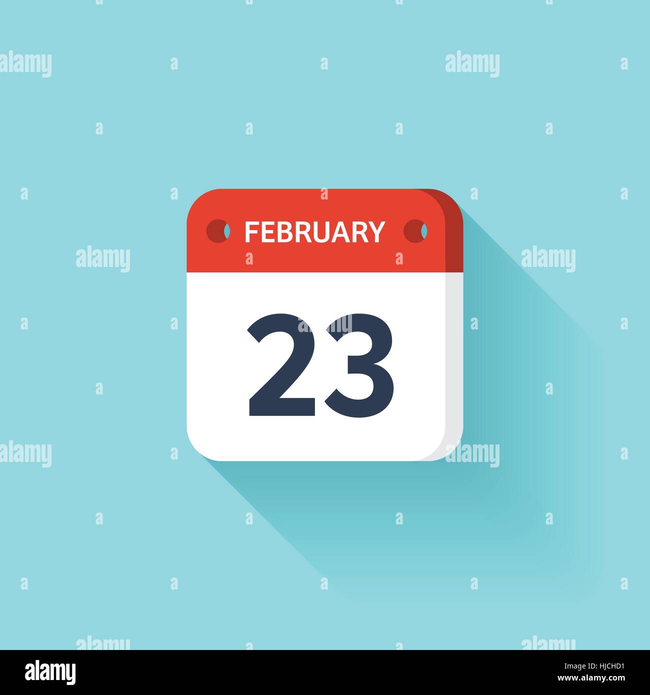 Thursday february 23 Stock Vector Images - Alamy