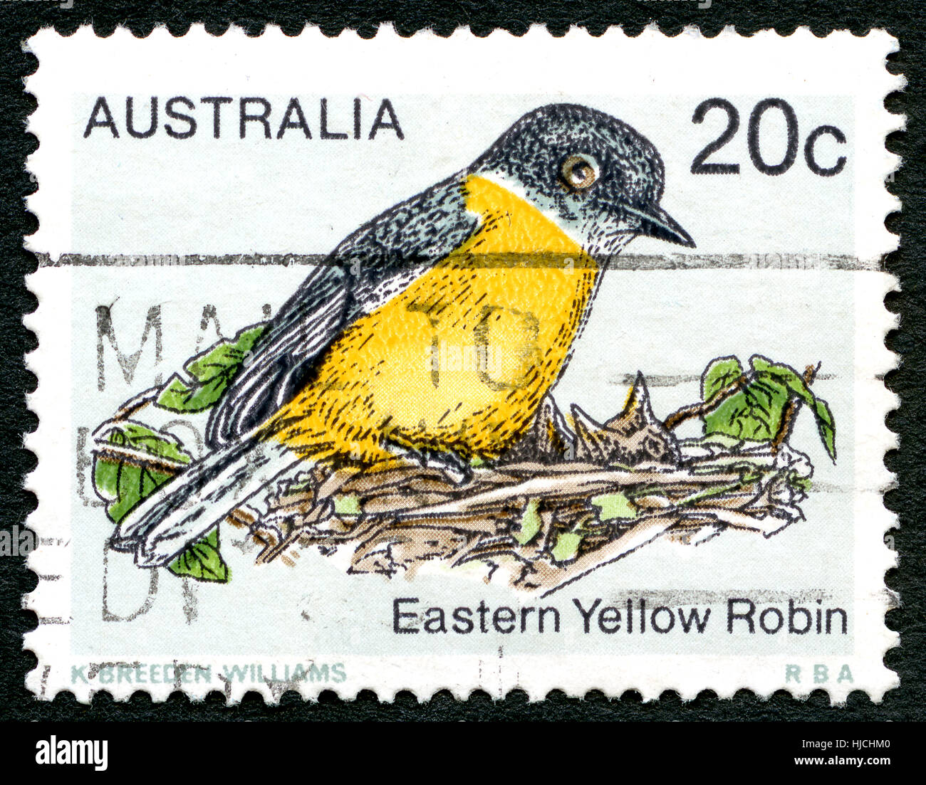 AUSTRALIA - CIRCA 1978: A used postage stamp from Australia, depicting ...