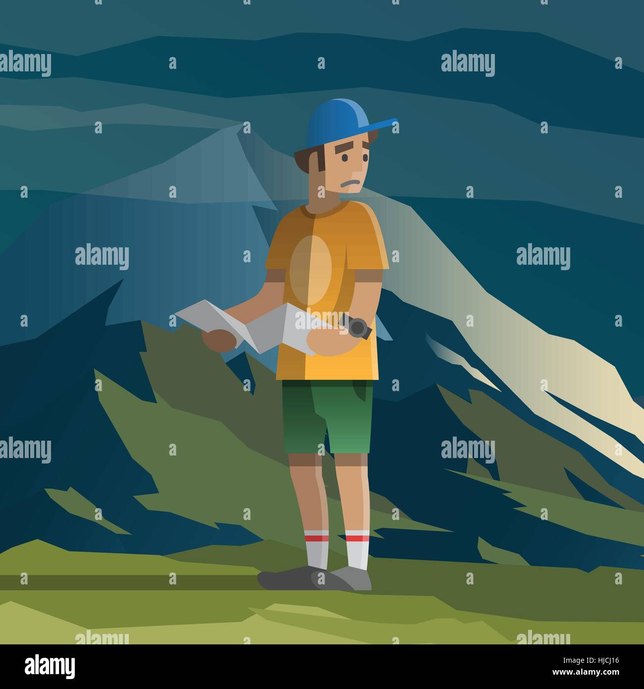 Lost tourism Stock Vector Images - Alamy