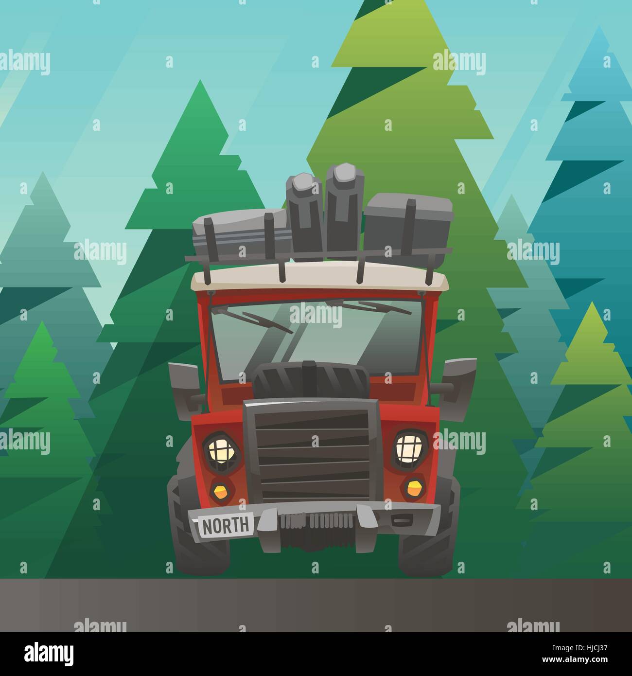 Cable car summer Stock Vector Images - Alamy