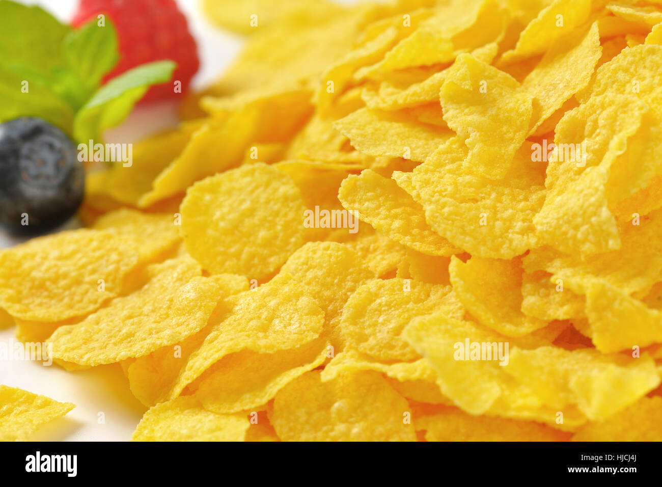 detail of corn flakes pile Stock Photo - Alamy