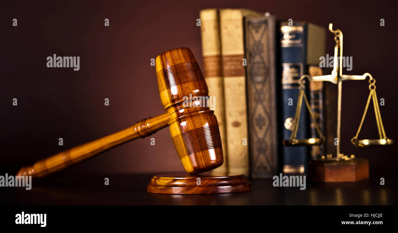 law, books, justice, judge, legal, gavel, hammer, object, symbolic ...
