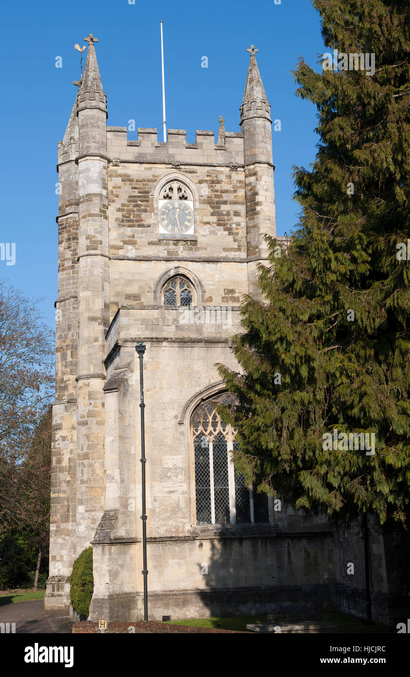 St Michael's Church, Basingstoke, Hampshire, England, UK Stock Photo ...