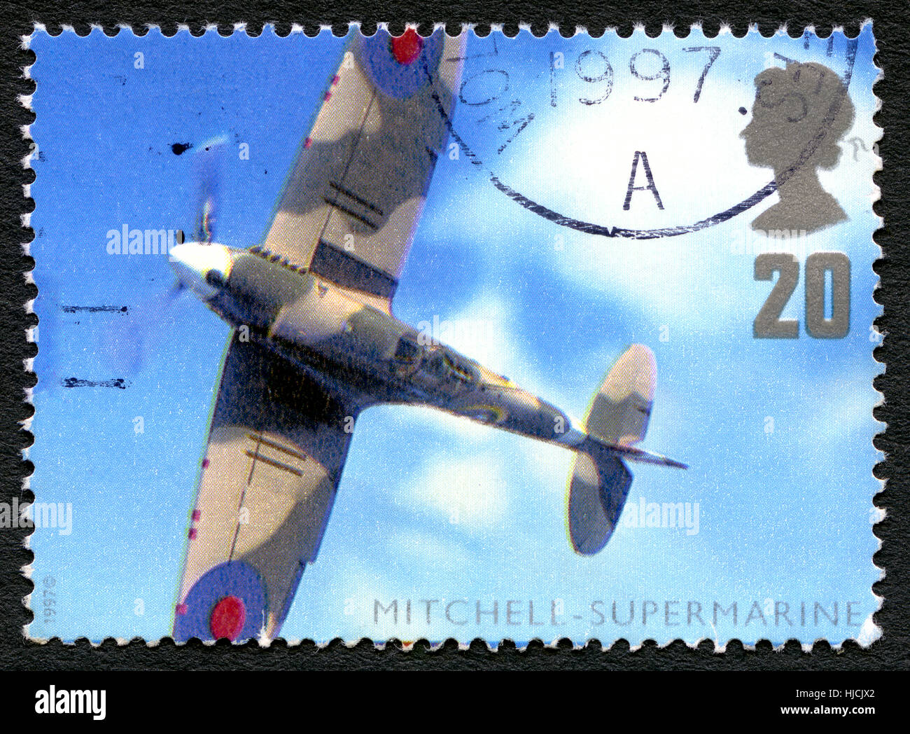 GREAT BRITAIN - CIRCA 1997: A used postage stamp from the UK, depicting ...