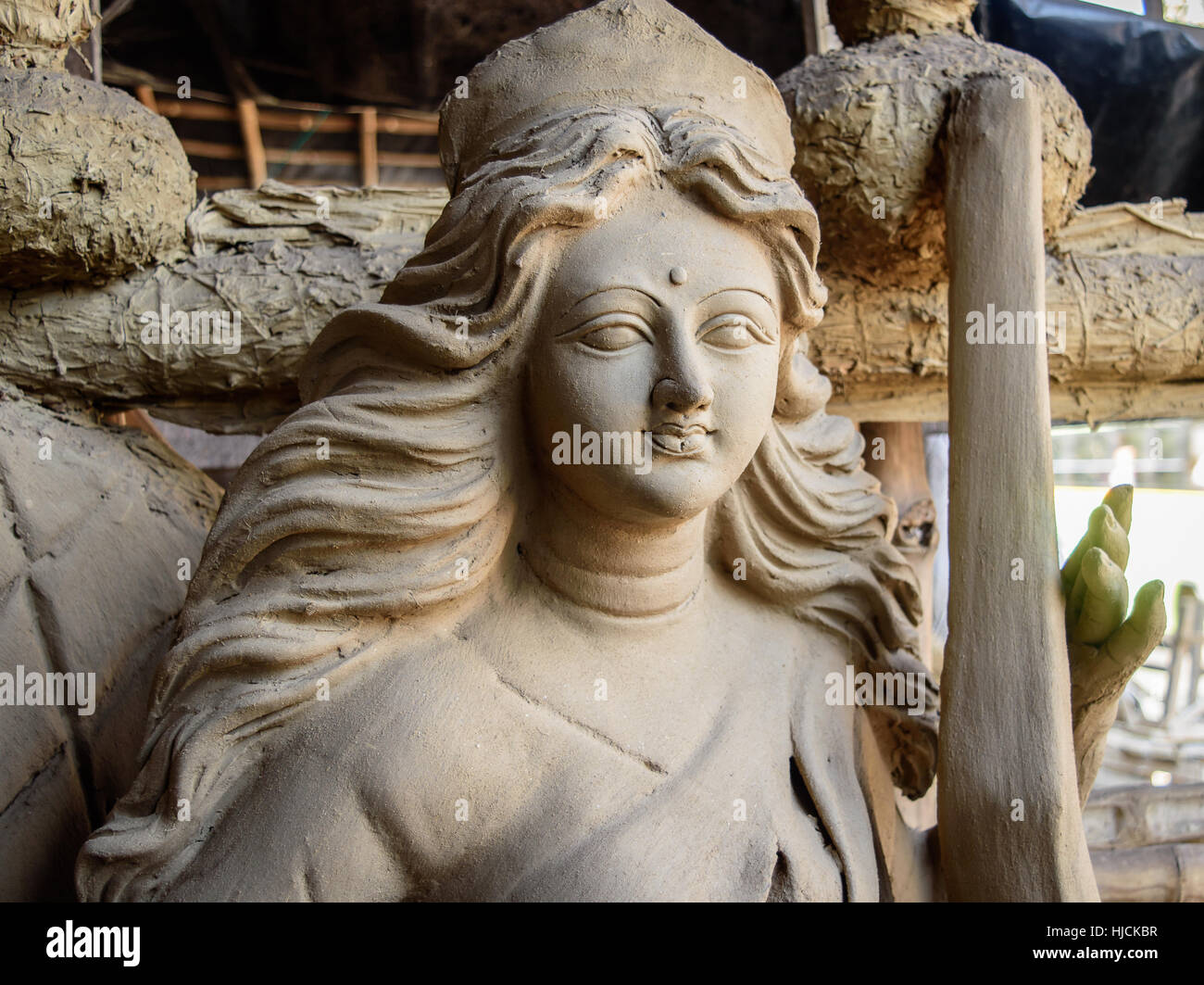 Goddess saraswati idols hi-res stock photography and images - Alamy