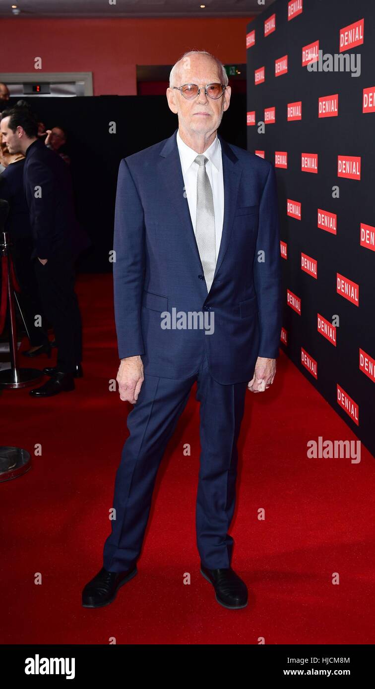 Director Mick Jackson arriving at the UK Gala screening of Denial at ...