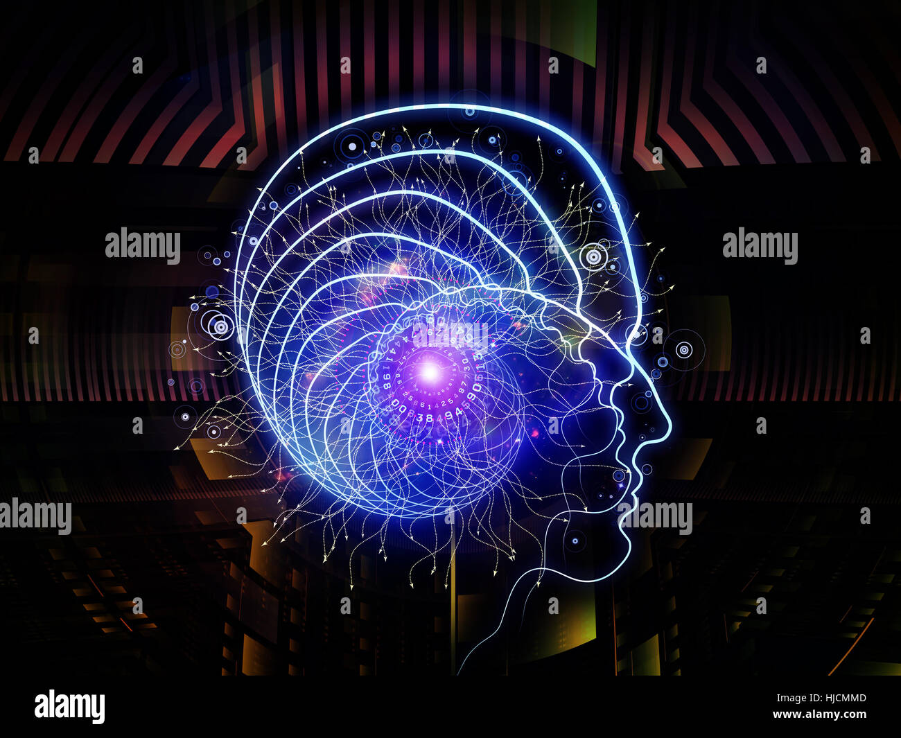 Profile education art model hi-res stock photography and images - Alamy