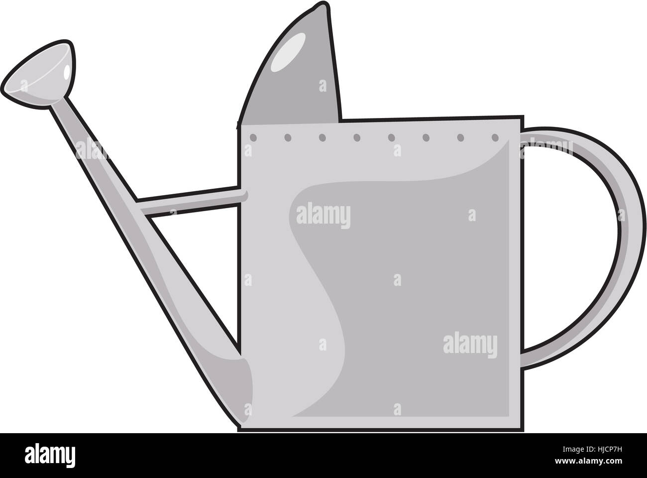 illustration of water sprinkler on white Stock Photo - Alamy