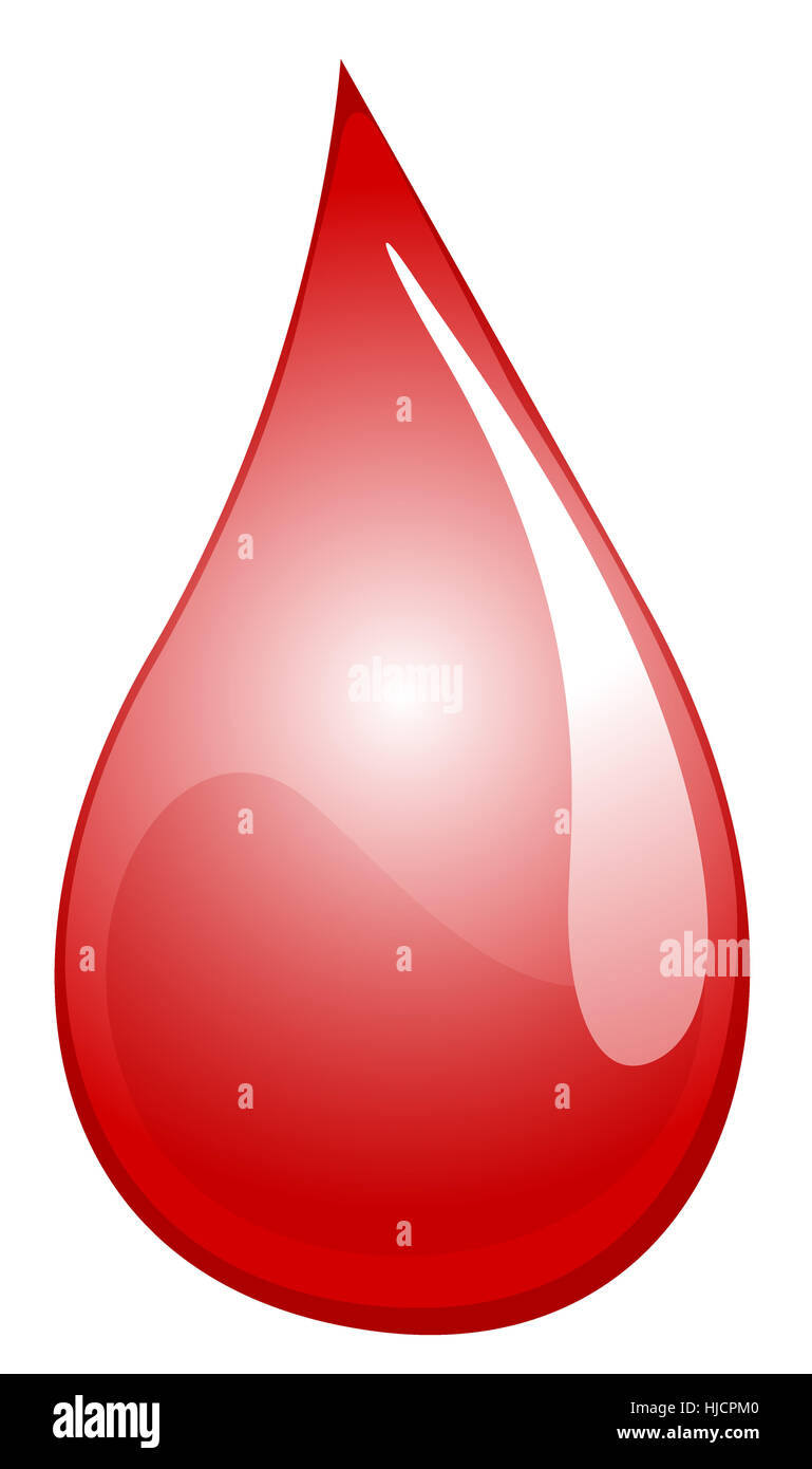 object, liquid, isolated, colour, illustration, drop, wet, blood, drip ...