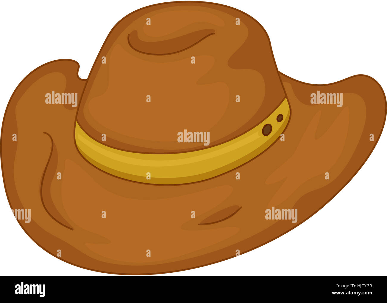 clipart style cartoon of a hat Stock Photo - Alamy