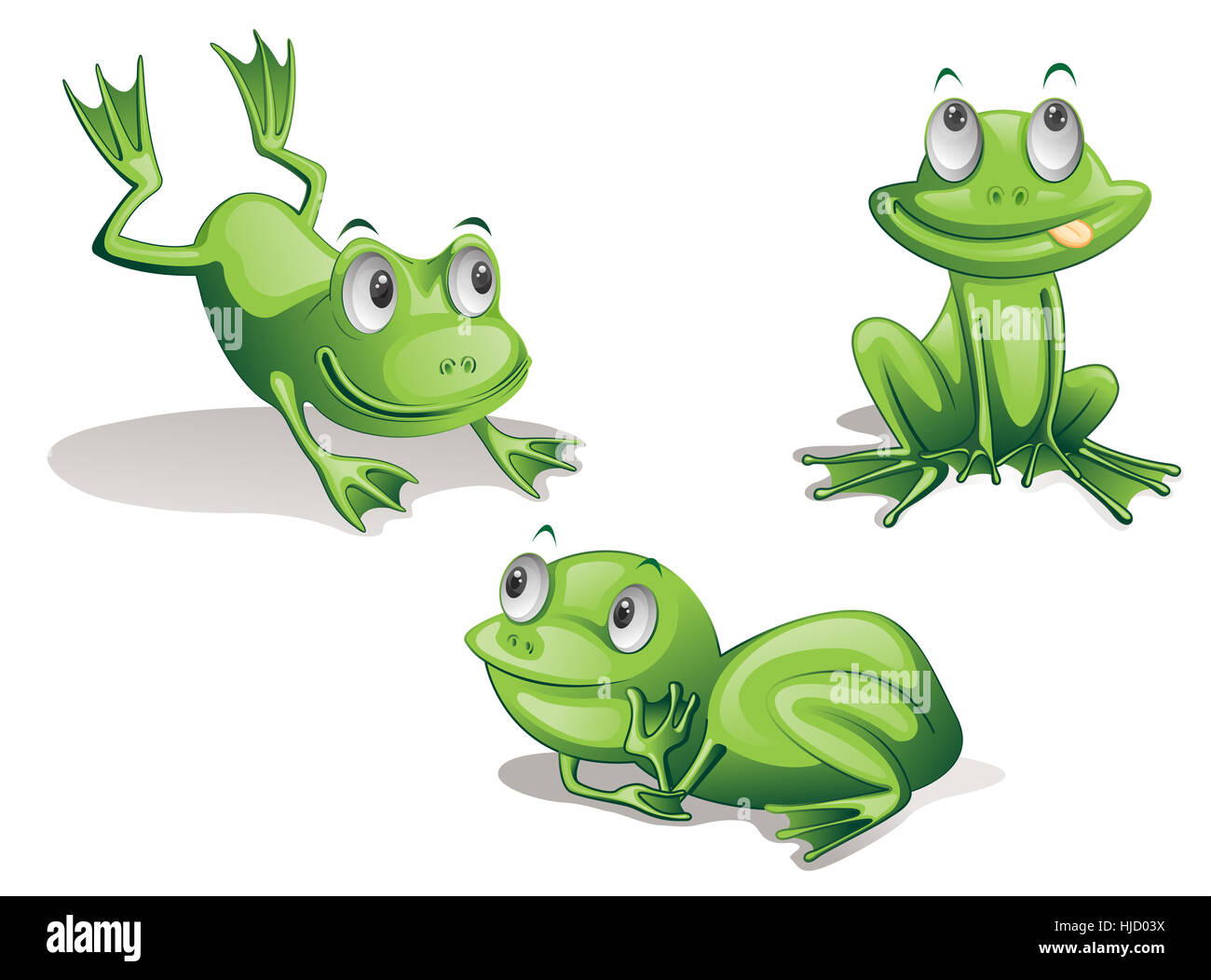 Cartoon Bouncing Spring