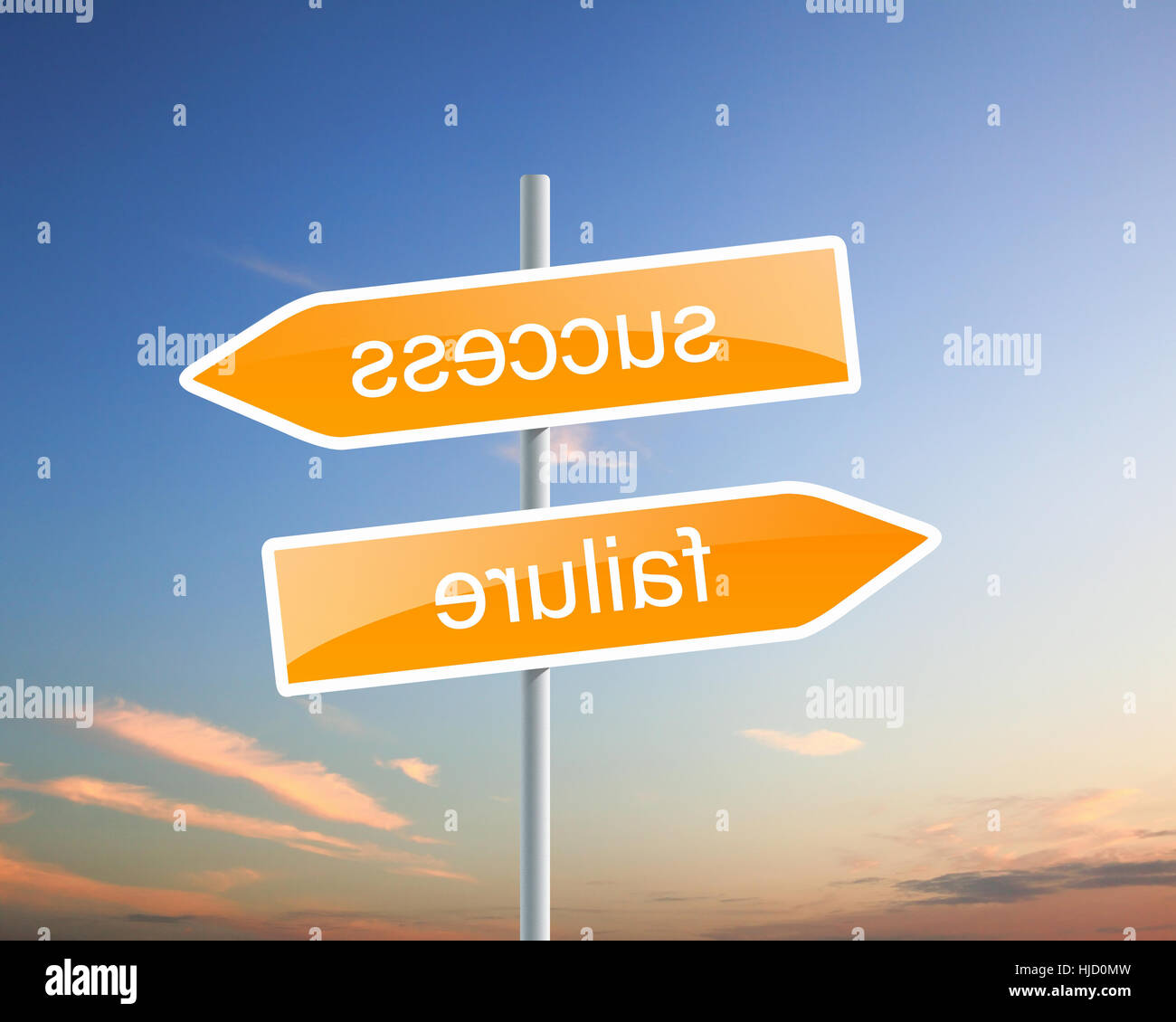 Signs of success hi-res stock photography and images - Alamy