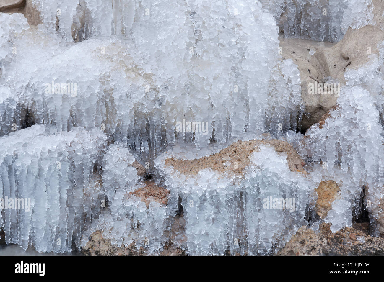 stone, winter, rock, waterfall, ice, icicle, icicles, season, backdrop ...