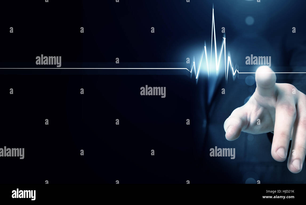 Pulse cardiogram hi-res stock photography and images - Alamy