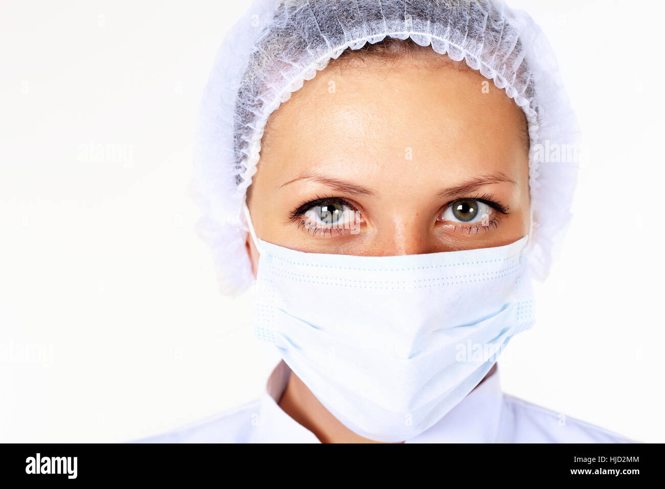 Face young female scientist hi-res stock photography and images - Alamy