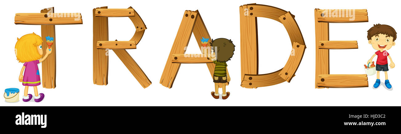 study, object, education, isolated, female, closeup, graphic, wood ...