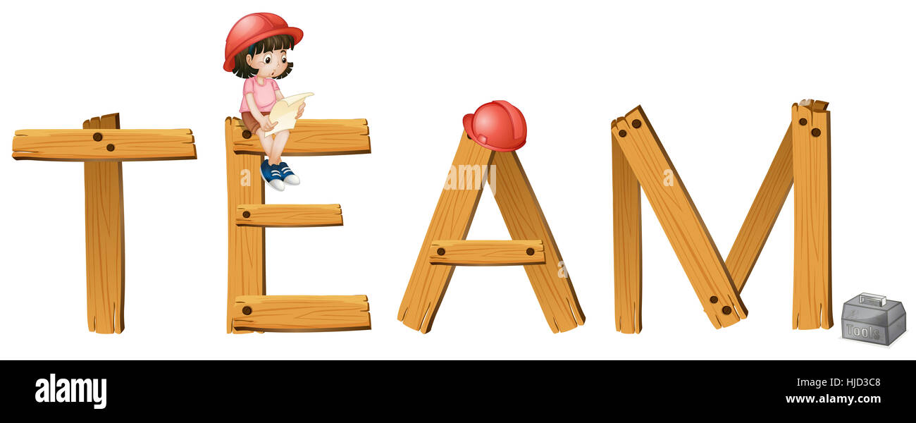 study, object, education, build, isolated, graphic, wood, letters, word ...