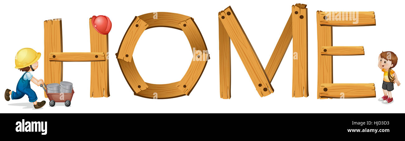 study, object, education, isolated, graphic, wood, letters, word ...