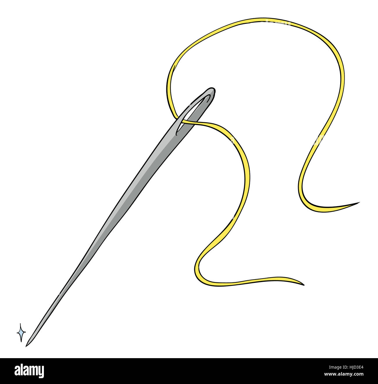 single, isolated, graphic, steel, illustration, metal, thread, material ...