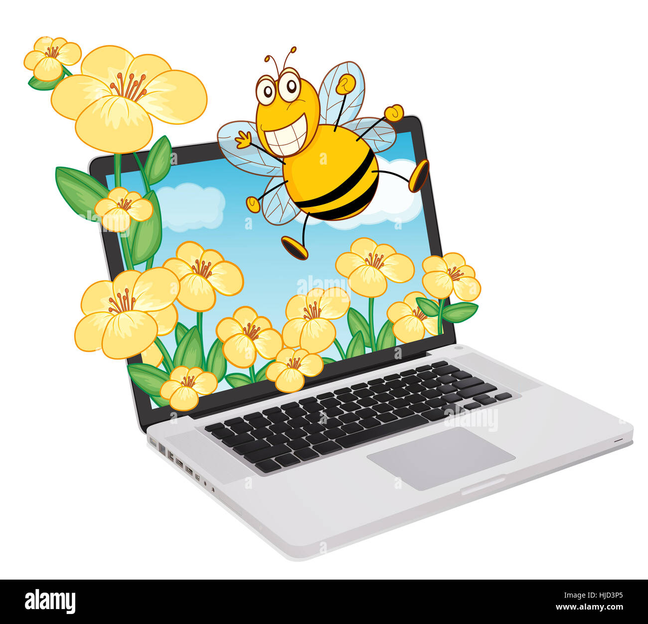 blue, laptop, notebook, computers, computer, object, isolated, colour ...