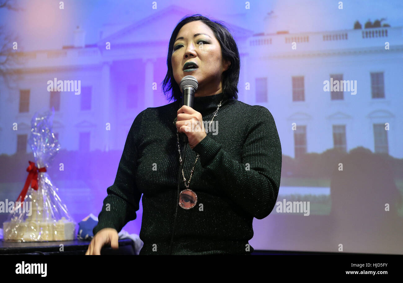 Hollywood, California, USA. 22nd Jan, 2017. Margaret Cho. Laughing ...