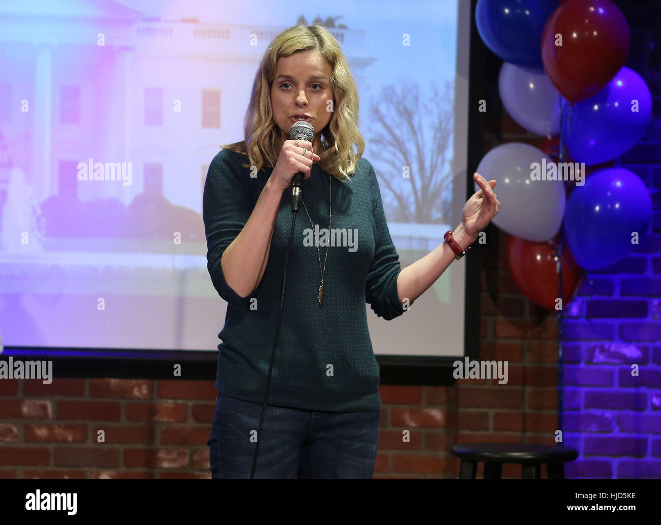 Hollywood, California, USA. 22nd Jan, 2017. Erica Rhodes. Laughing ...