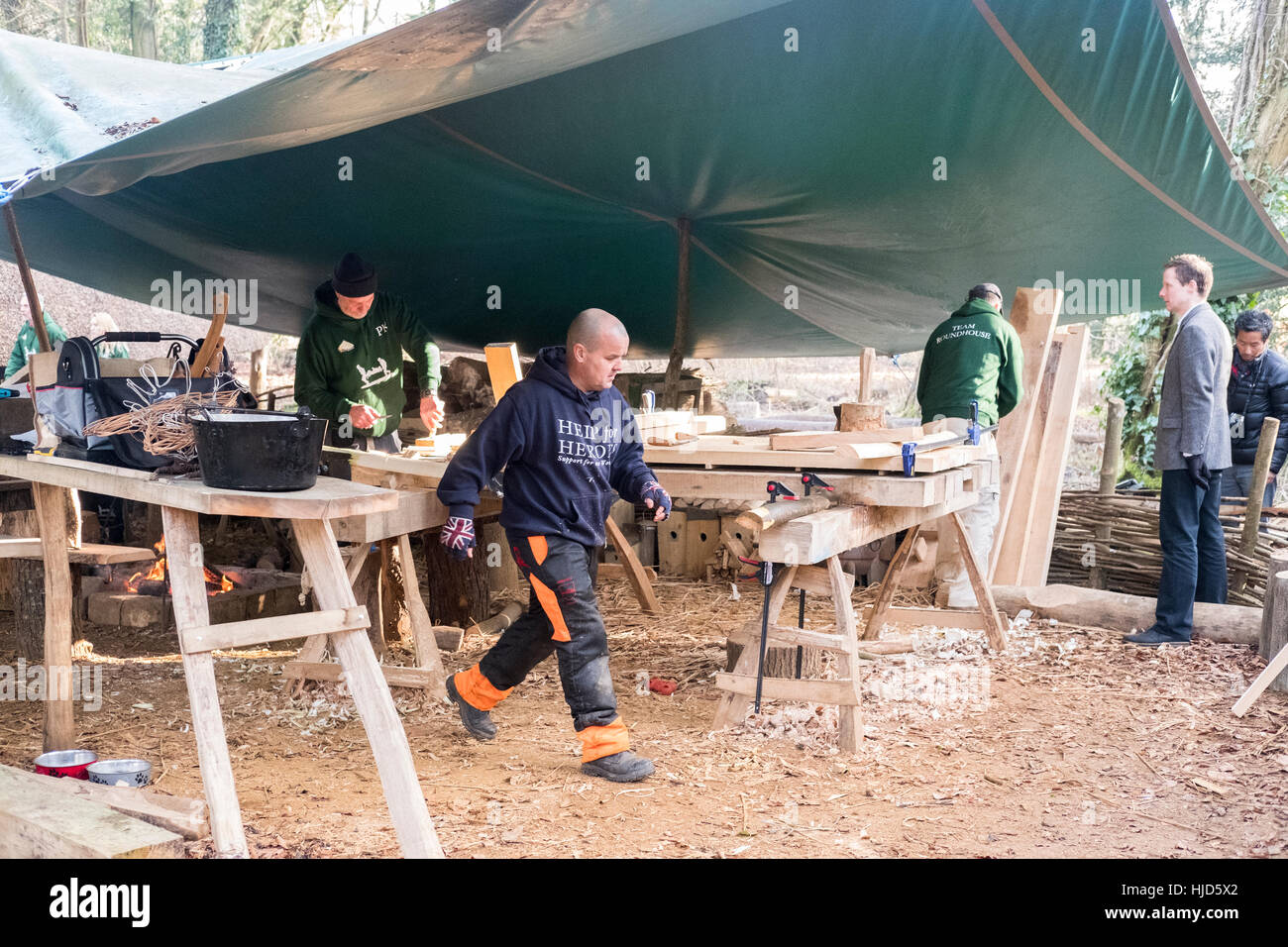 Tedworth House Tidworth. 23rd Jan, 2017. Prince Harry visiting Help for ...