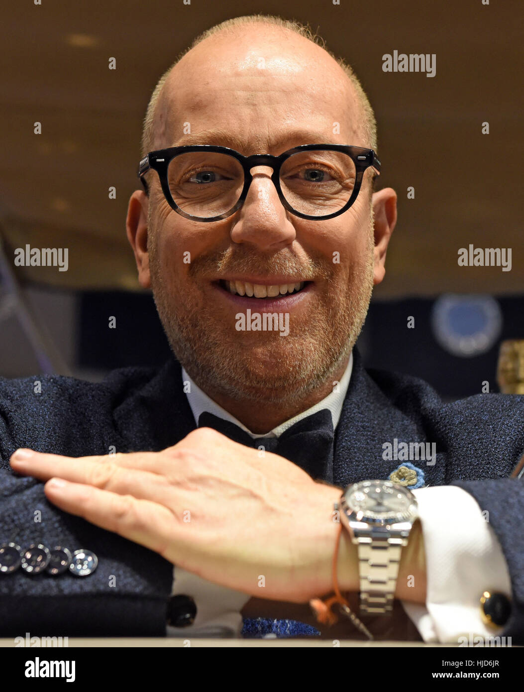 Duesseldorf, Germany. 23rd Jan, 2017. Fashion designer Thomas Rath ...